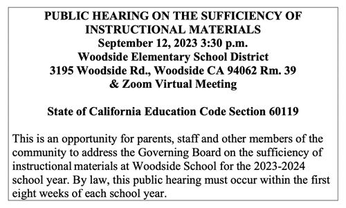 Woodside School District - Home